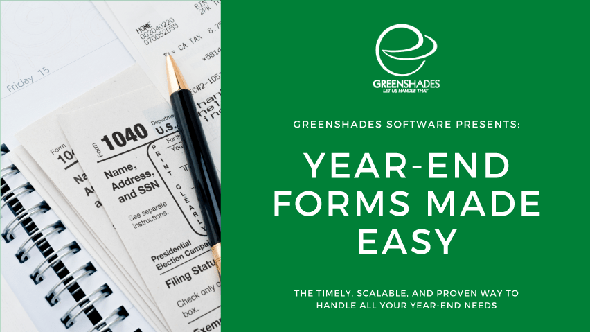 FREE eBook: Year-End Forms Made Easy - Thank You | Greenshades